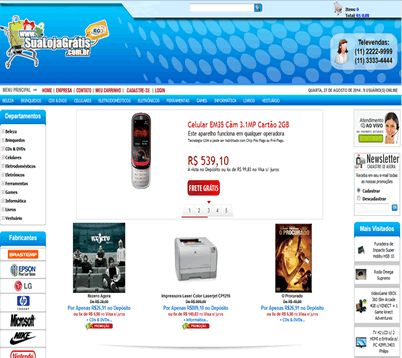 Loja Virtual Grátis - Monte sua Loja Virtual Grátis - Crie sua Loja ...